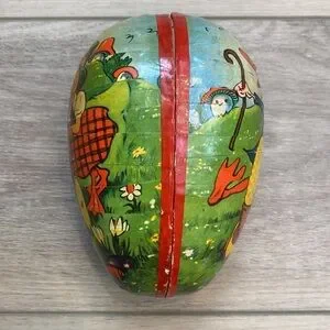 Vintage | Art | Vintage German Paper Mache Easter Egg | Poshmark